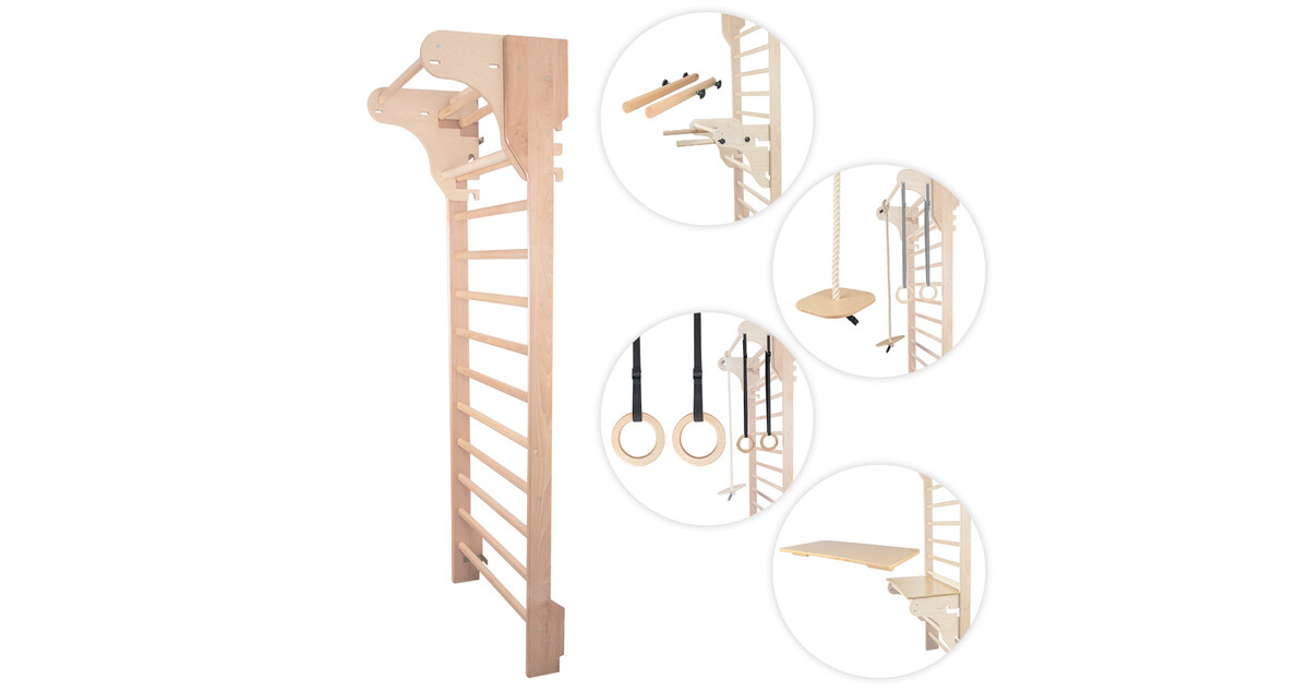 Rebriny s príslušenstvom inSPORTline Dremar 200 x 80 cm - inSPORTline