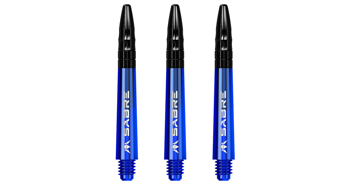 Násadky Mission Sabre Shafts Blue Tweenie 3ks - inSPORTline