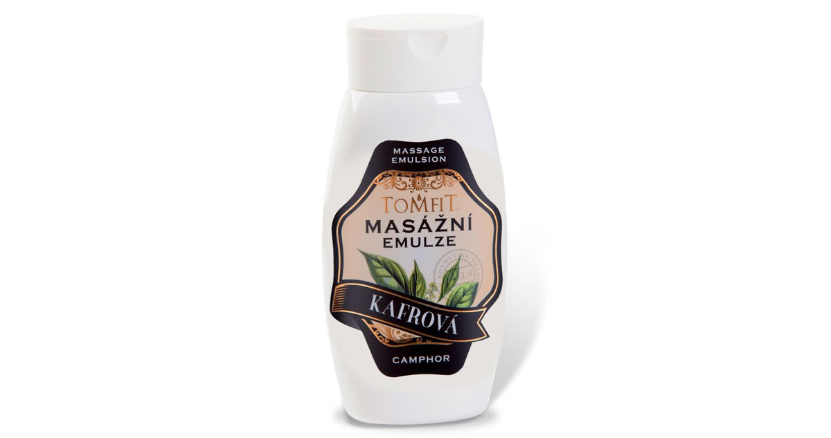 Masážna emulzia Tomfit gáfrová 250 ml | inSPORTline