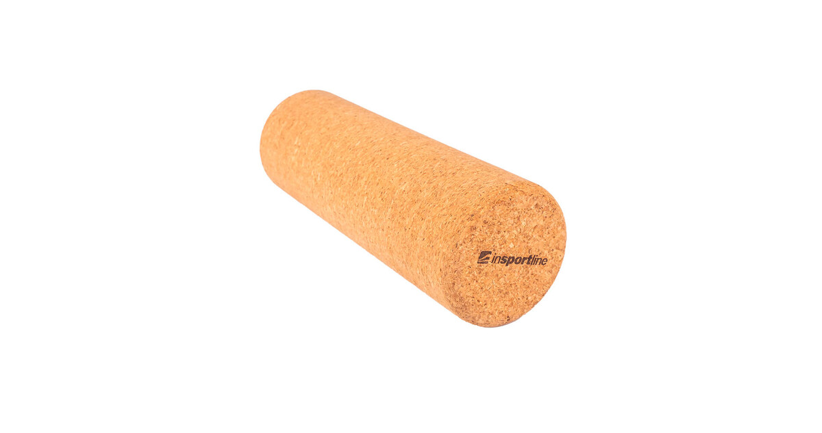 Korkový joga valec inSPORTline Kornadi 30 cm - inSPORTline