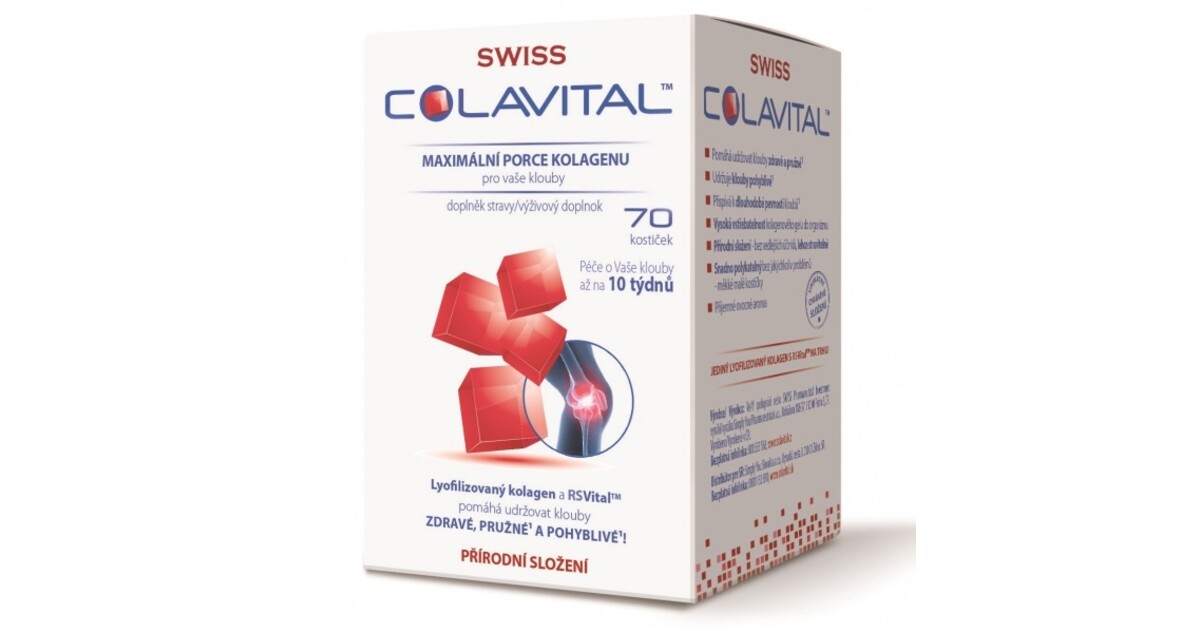 SWISS Colavital 70 kociek - inSPORTline