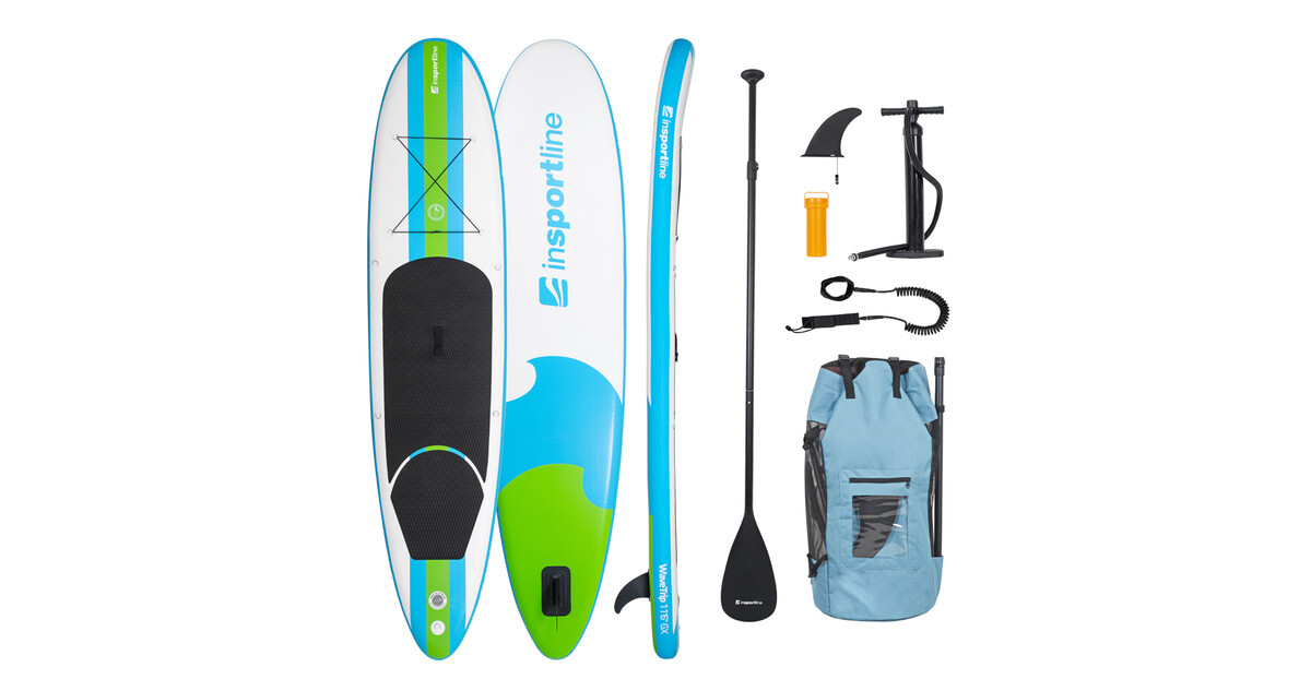 Paddleboard s príslušenstvom inSPORTline WaveTrip 11'6" GX - inSPORTline
